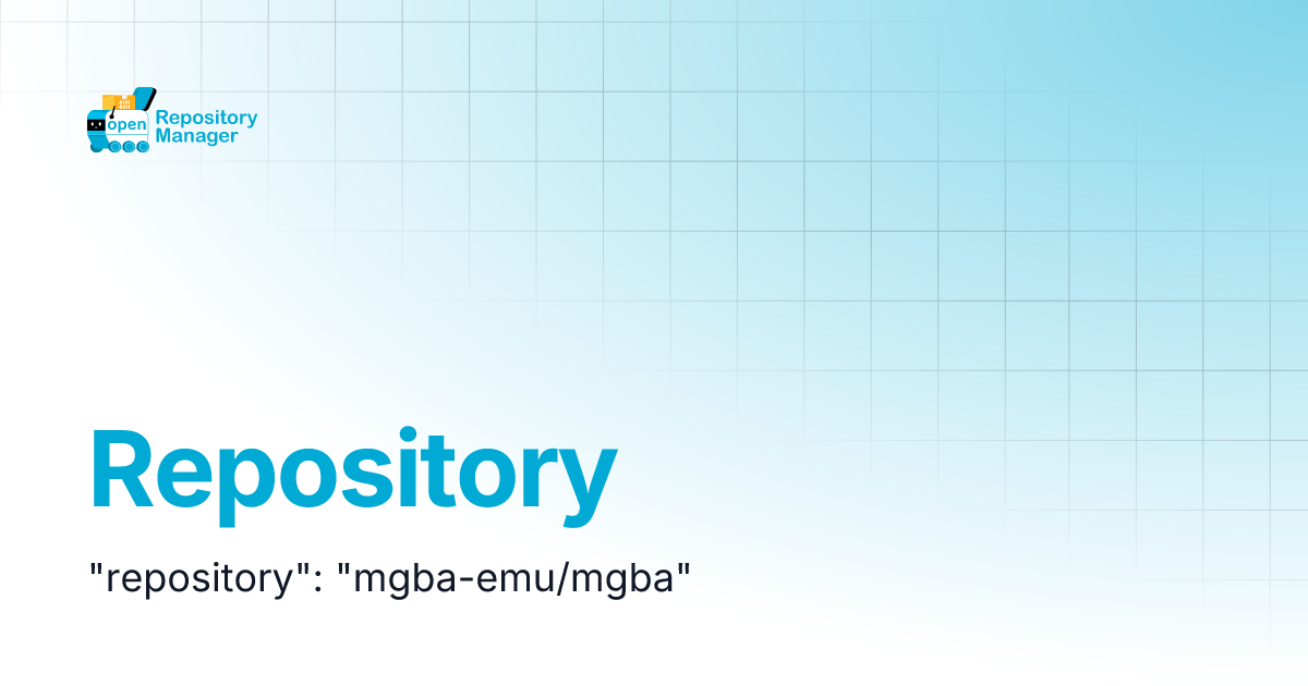 Repository | Repository Manager